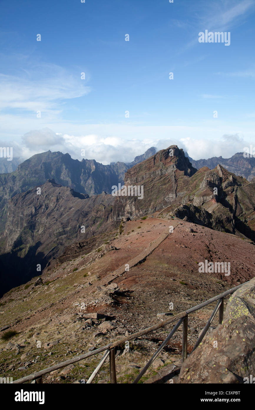 The PR1 walk in Madeira Stock Photo - Alamy