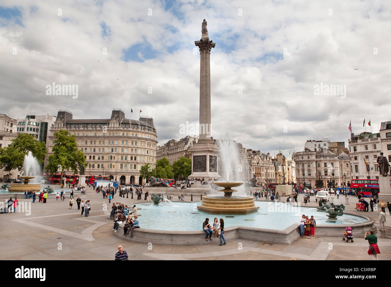 Trafalgar Square, London Stock Photo - Alamy
