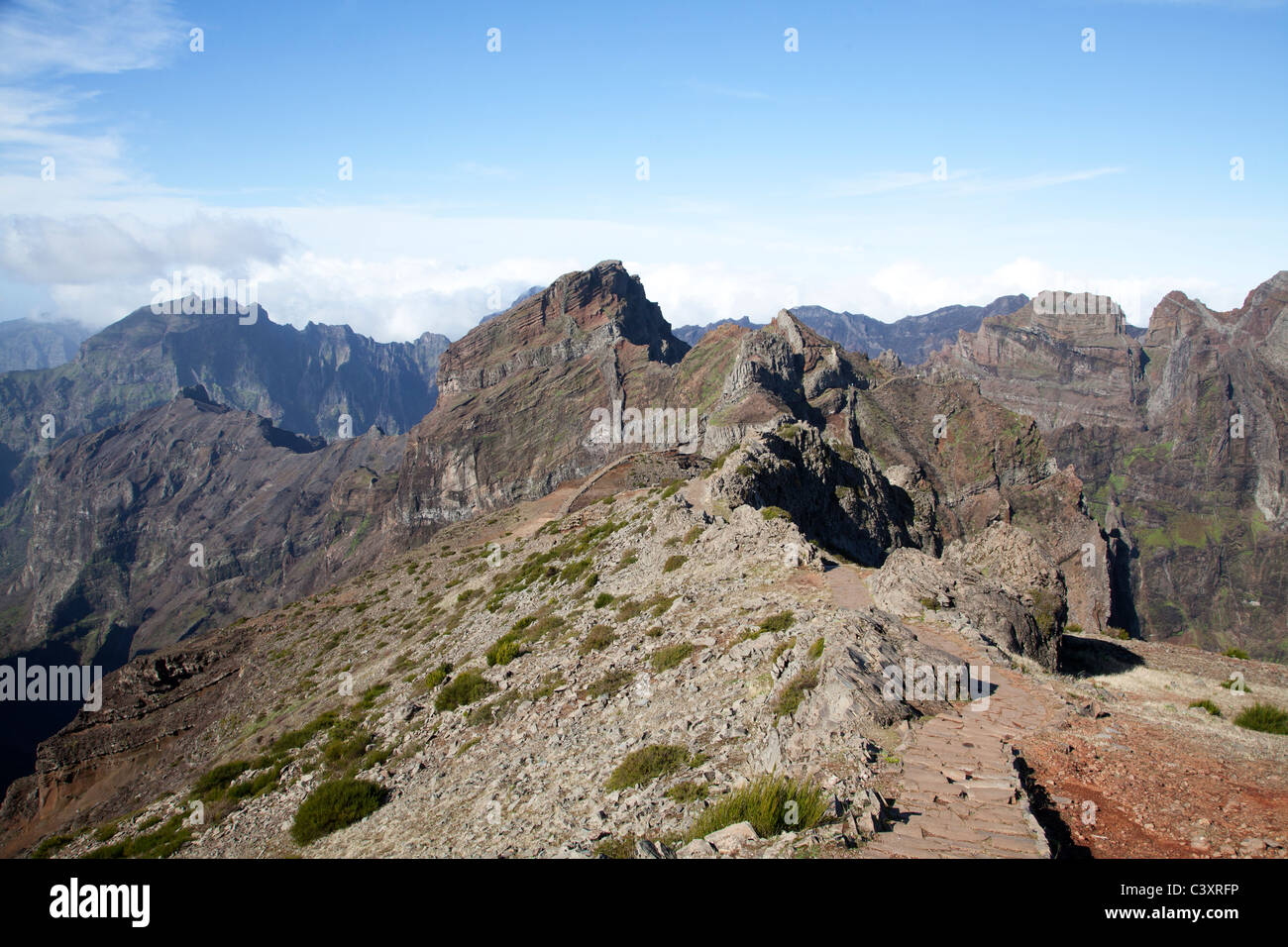 The PR1 walk in Madeira Stock Photo - Alamy
