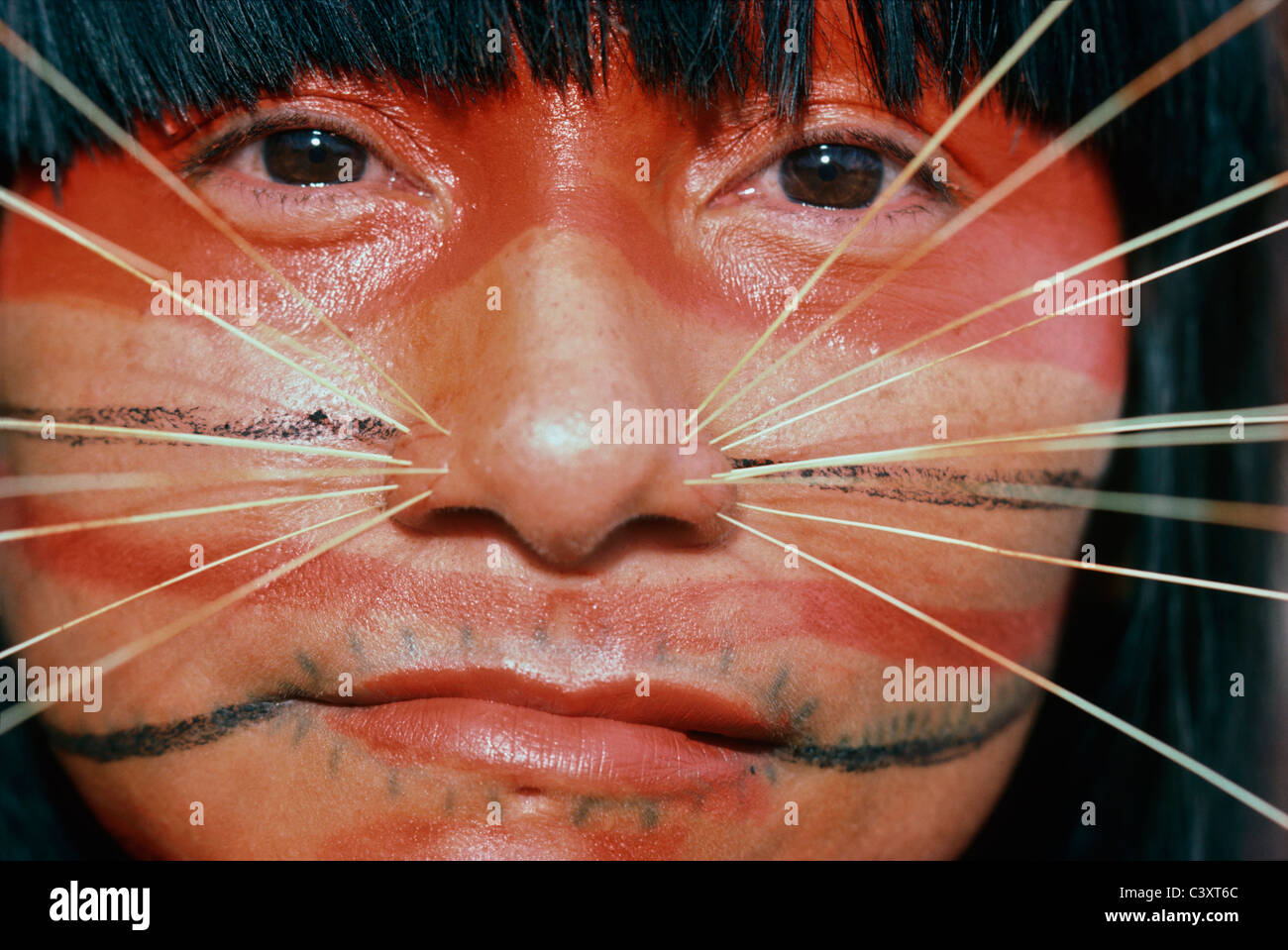 Matses tribe woman hi-res stock photography and images - Alamy