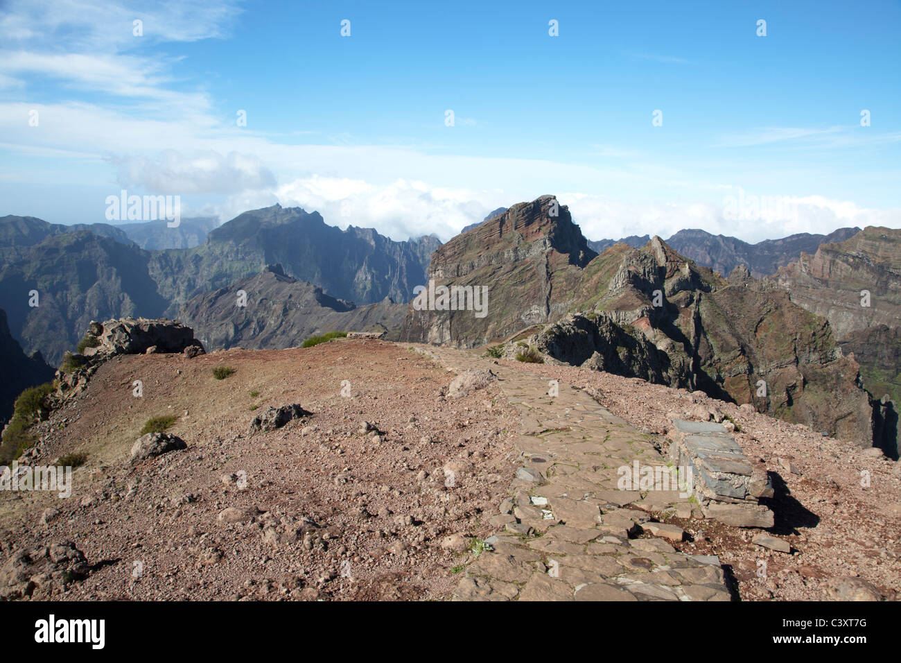 The PR1 walk in Madeira Stock Photo - Alamy