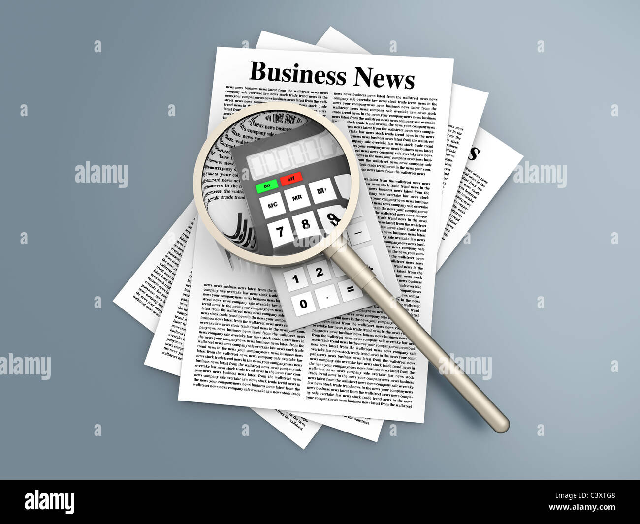 Newspaper headline metaphor hi-res stock photography and images - Alamy