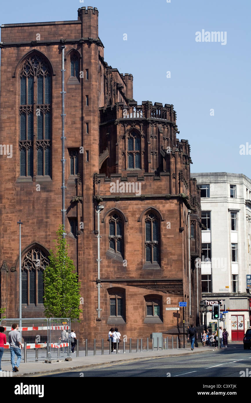 John Rylands University Library Deansgate Manchester England Stock ...