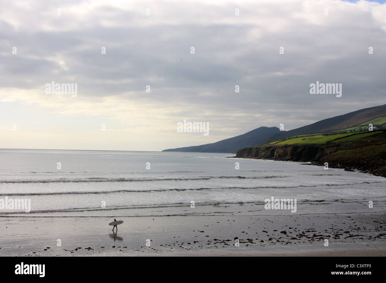 Beautiful Inch Strand in County Kerry Stock Photo - Alamy
