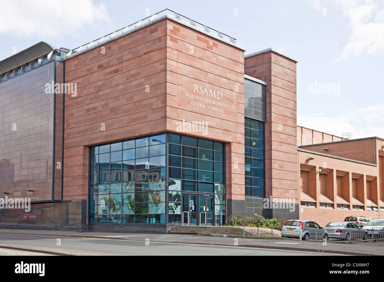 Entrance to the Alexander Gibson Opera School, part of the Royal ...
