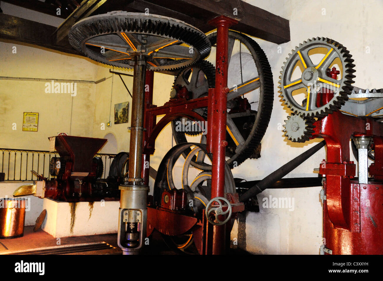 Musee Maurice Dufresne Museum in the Marnay mill,near Tours and Azay-le ...