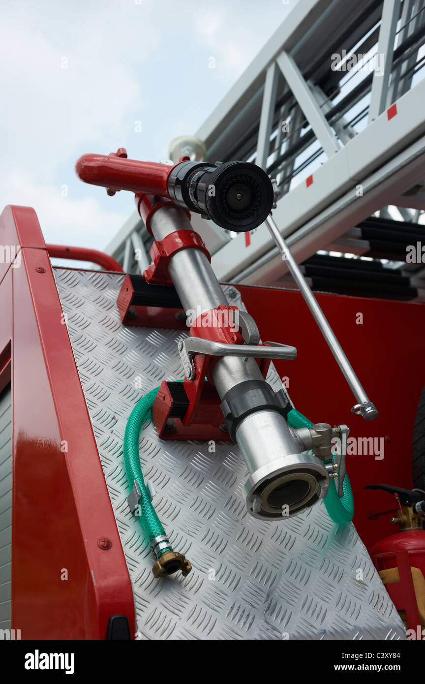 Fire engines water hoses nozzles hi-res stock photography and images ...
