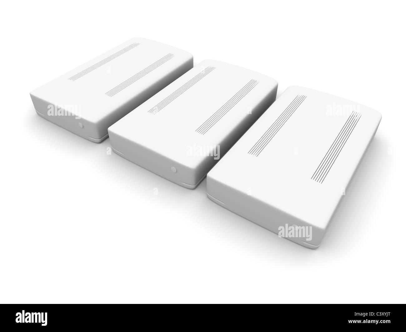External hard drive stack hi-res stock photography and images - Alamy