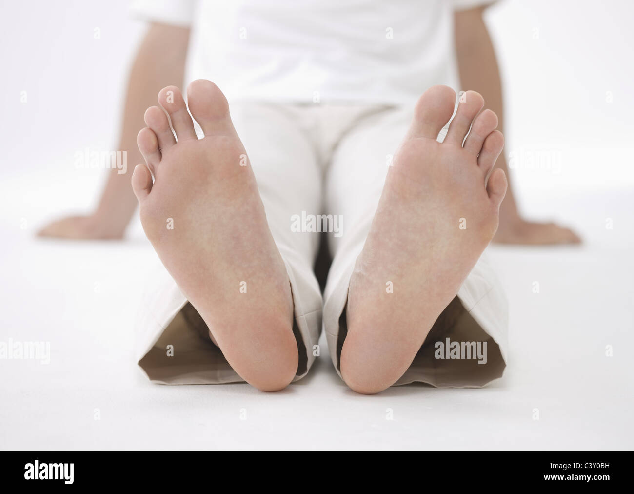 Soles of feet Stock Photo - Alamy