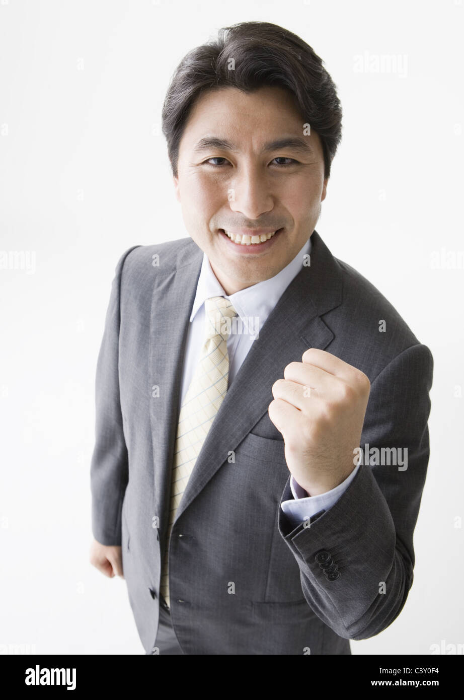 Fist pumping hi-res stock photography and images - Alamy