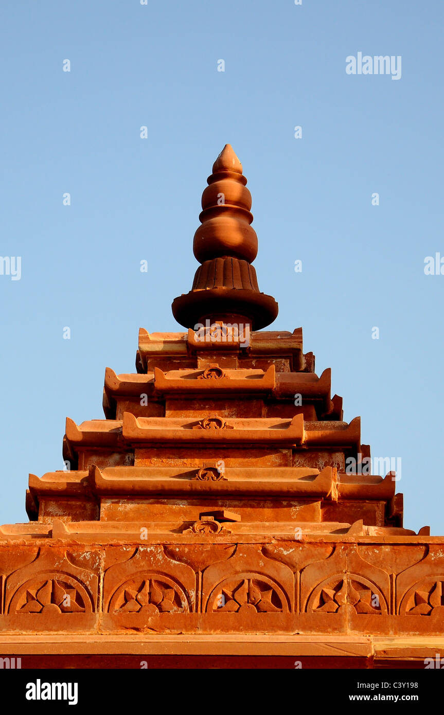 Top of Nareli Jain temple, Ajmer, Rajasthan, india Stock Photo - Alamy