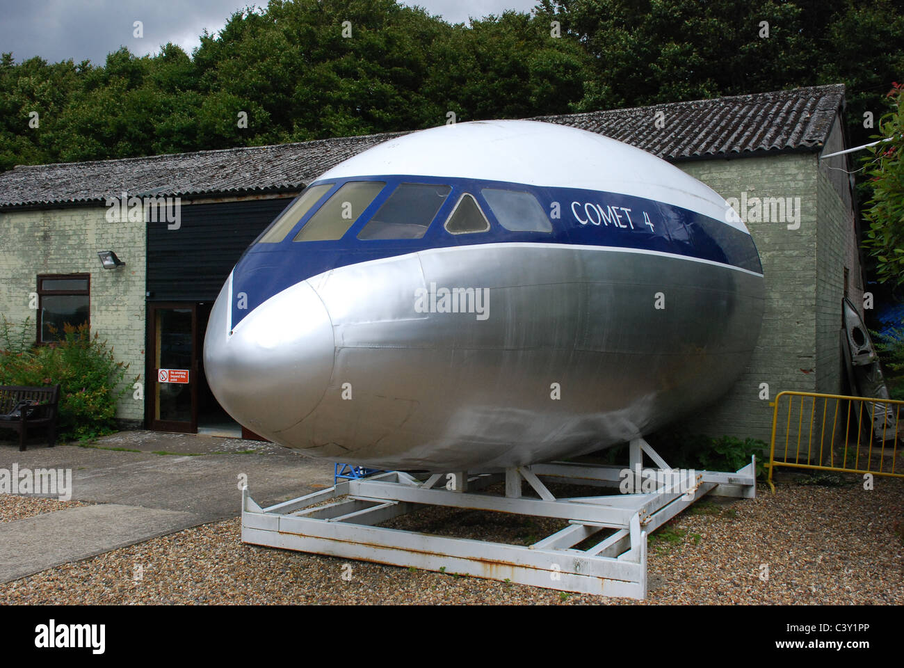 Comet flight simulator Stock Photo - Alamy