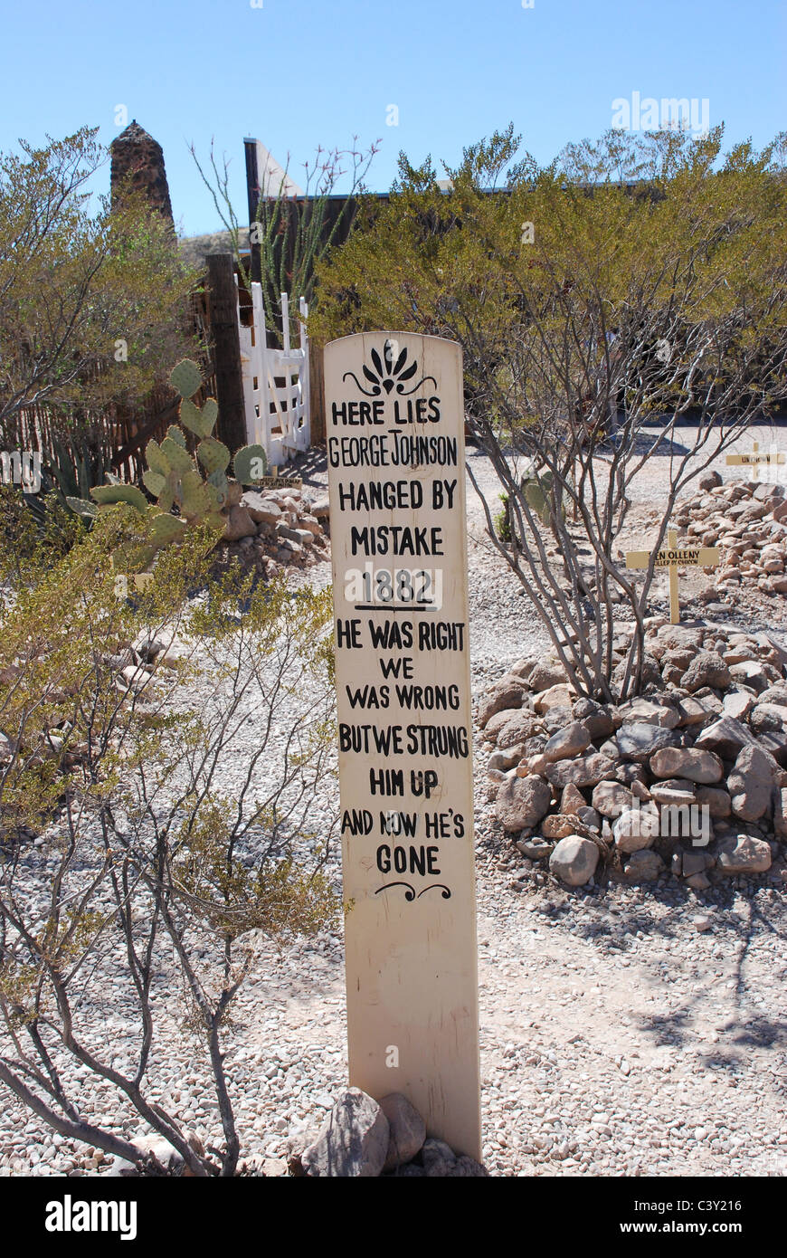 Boothill Tombstone Arizona Stock Photo - Alamy