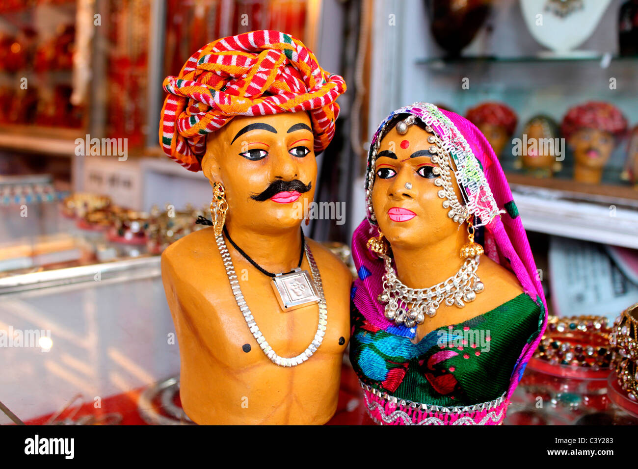 Rajasthani couple hi-res stock photography and images - Alamy