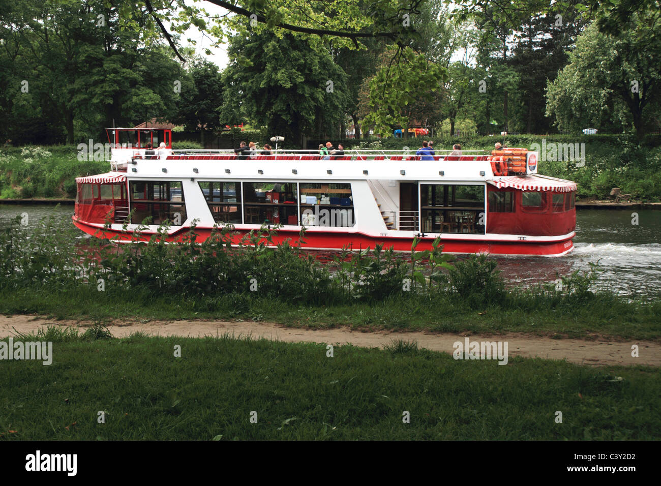 YORK RIVER BOAT Stock Photo - Alamy