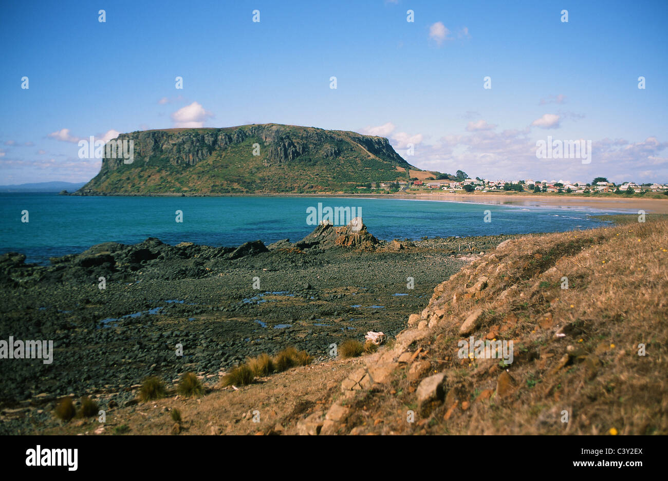 Australia tasmania stanley nut view hi-res stock photography and images ...