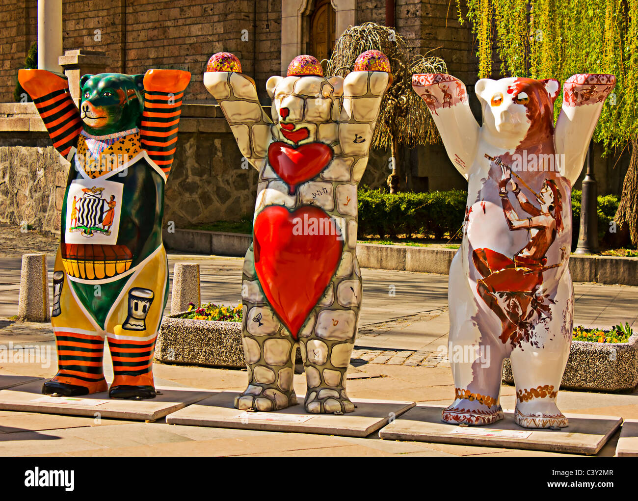 Buddy bear exhibition Stock Photo - Alamy