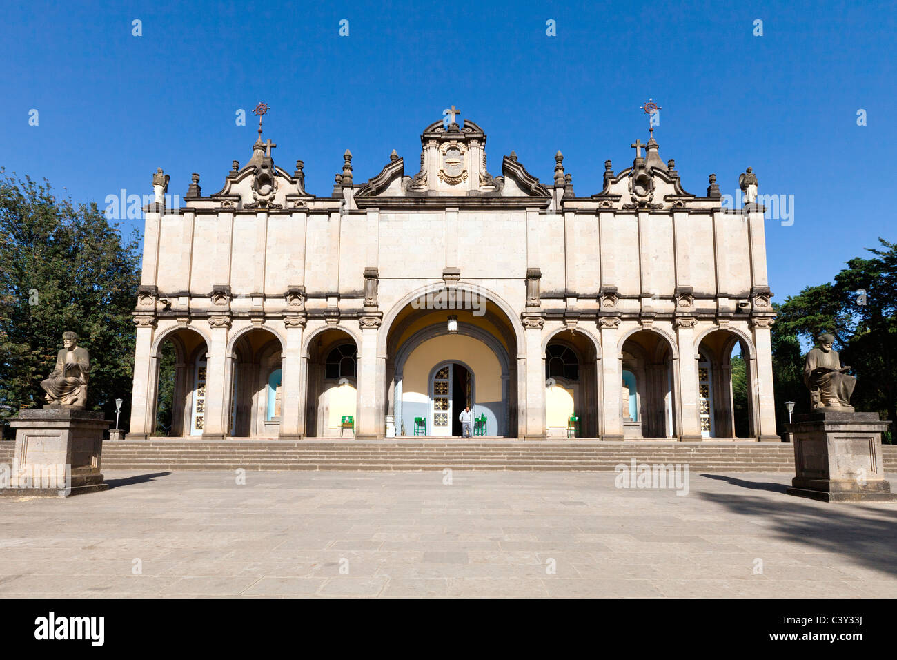 The Holy Trinity Cathedral, Addis Ababa, Ethiopia Stock Photo - Alamy