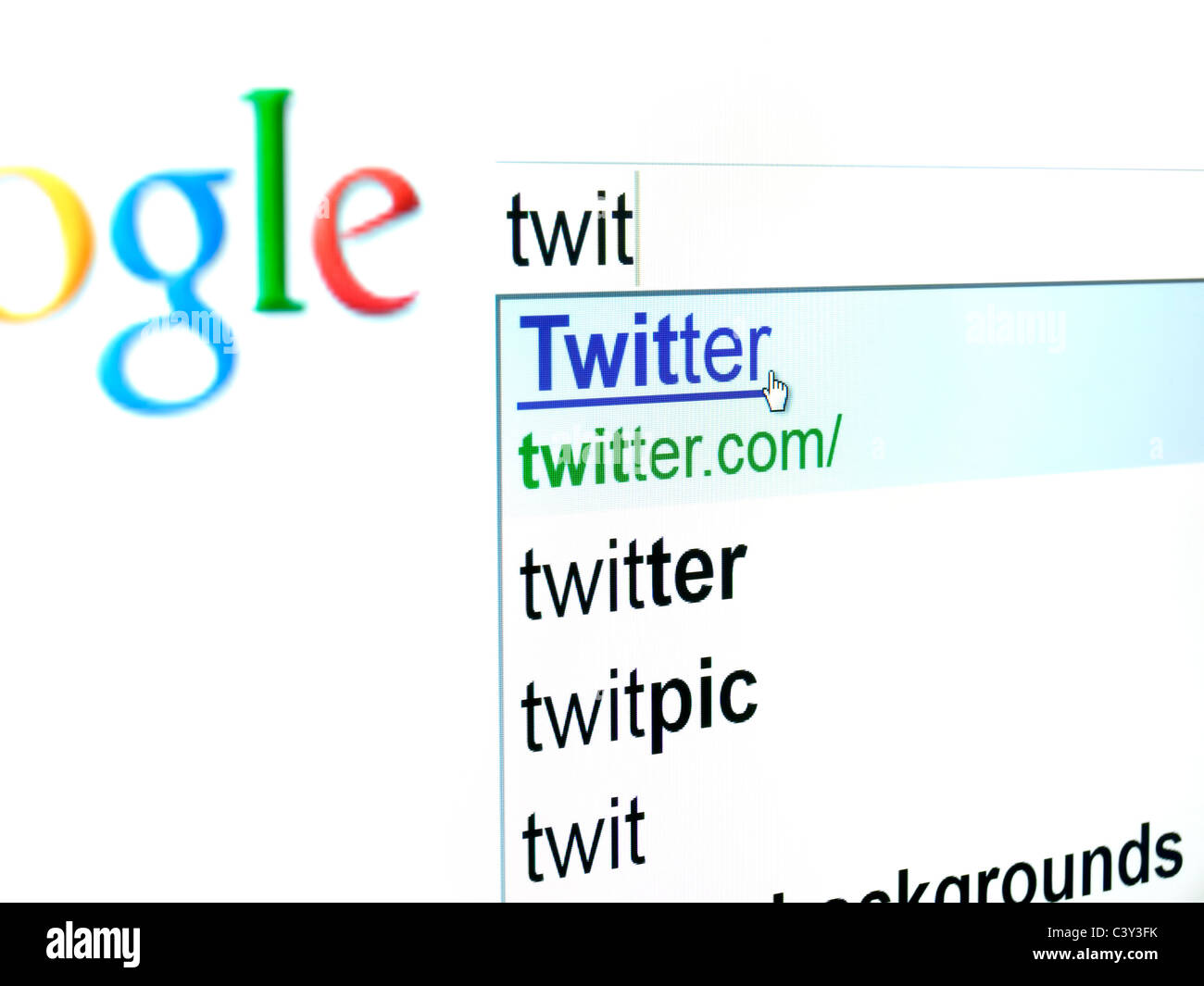 Google search bar hi-res stock photography and images - Alamy