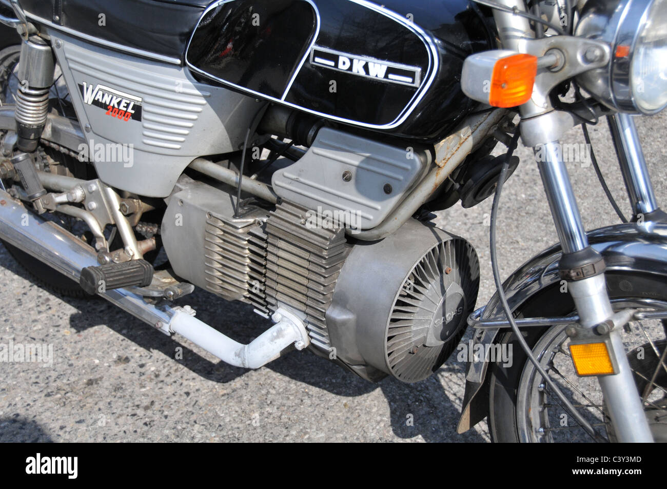 DKW Wankel motorcycle Stock Photo - Alamy