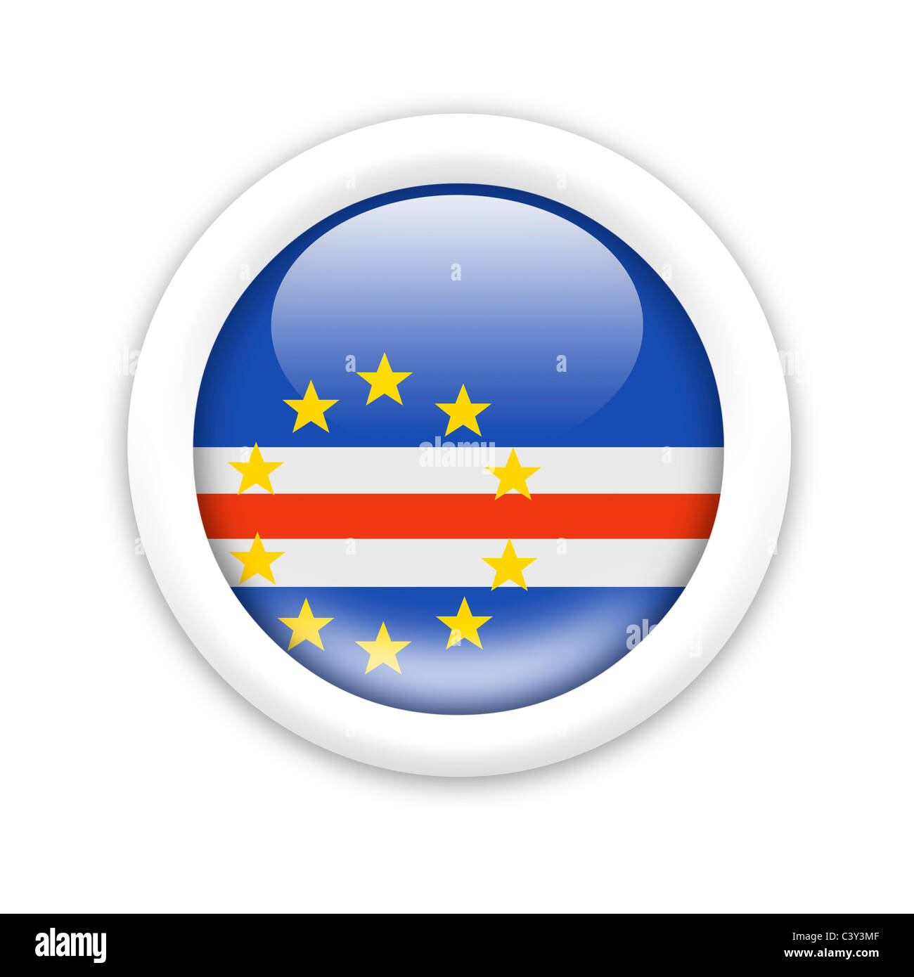 Flag of Cape Verde Stock Photo - Alamy