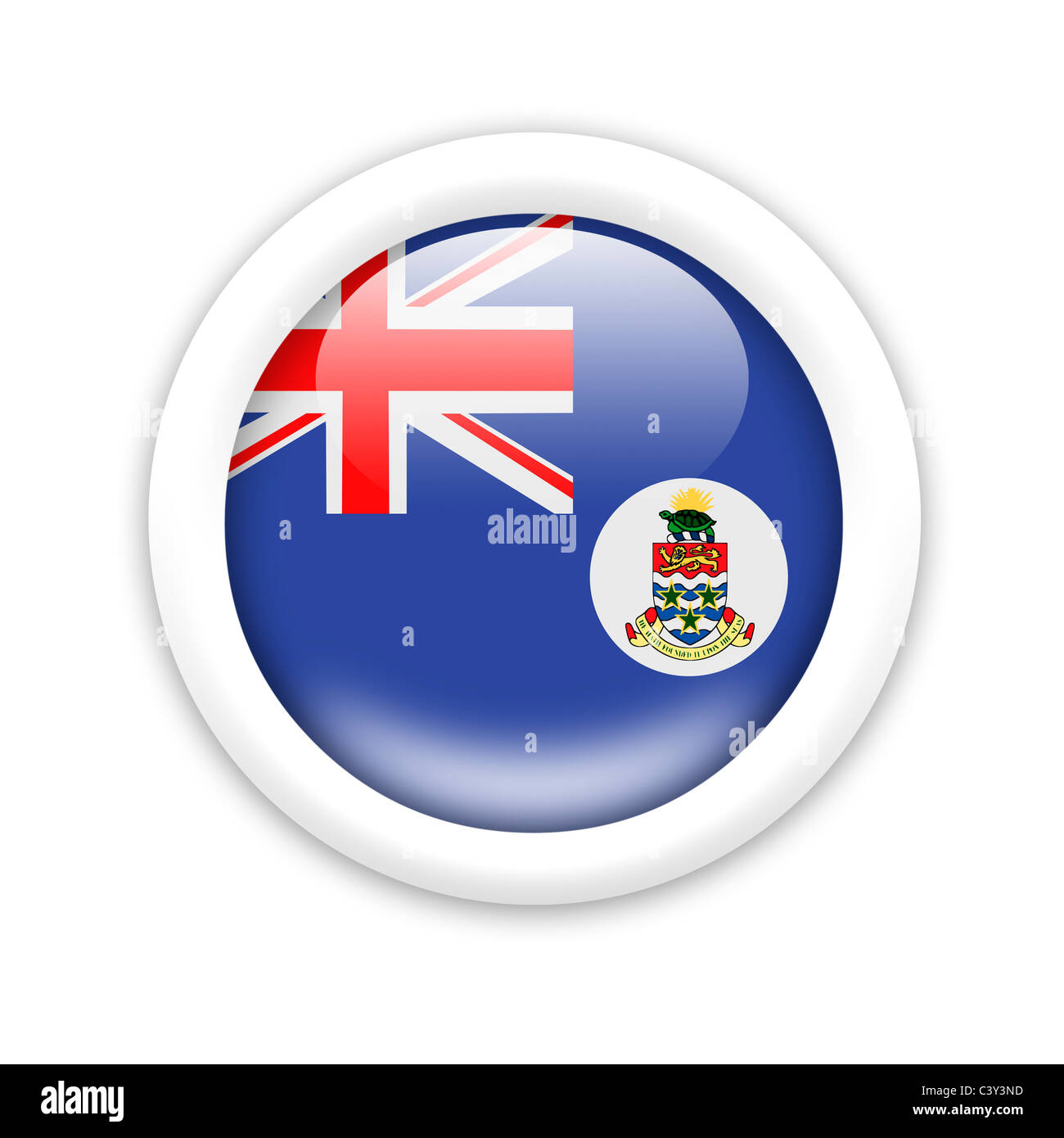 Flag of Cayman Islands Stock Photo - Alamy