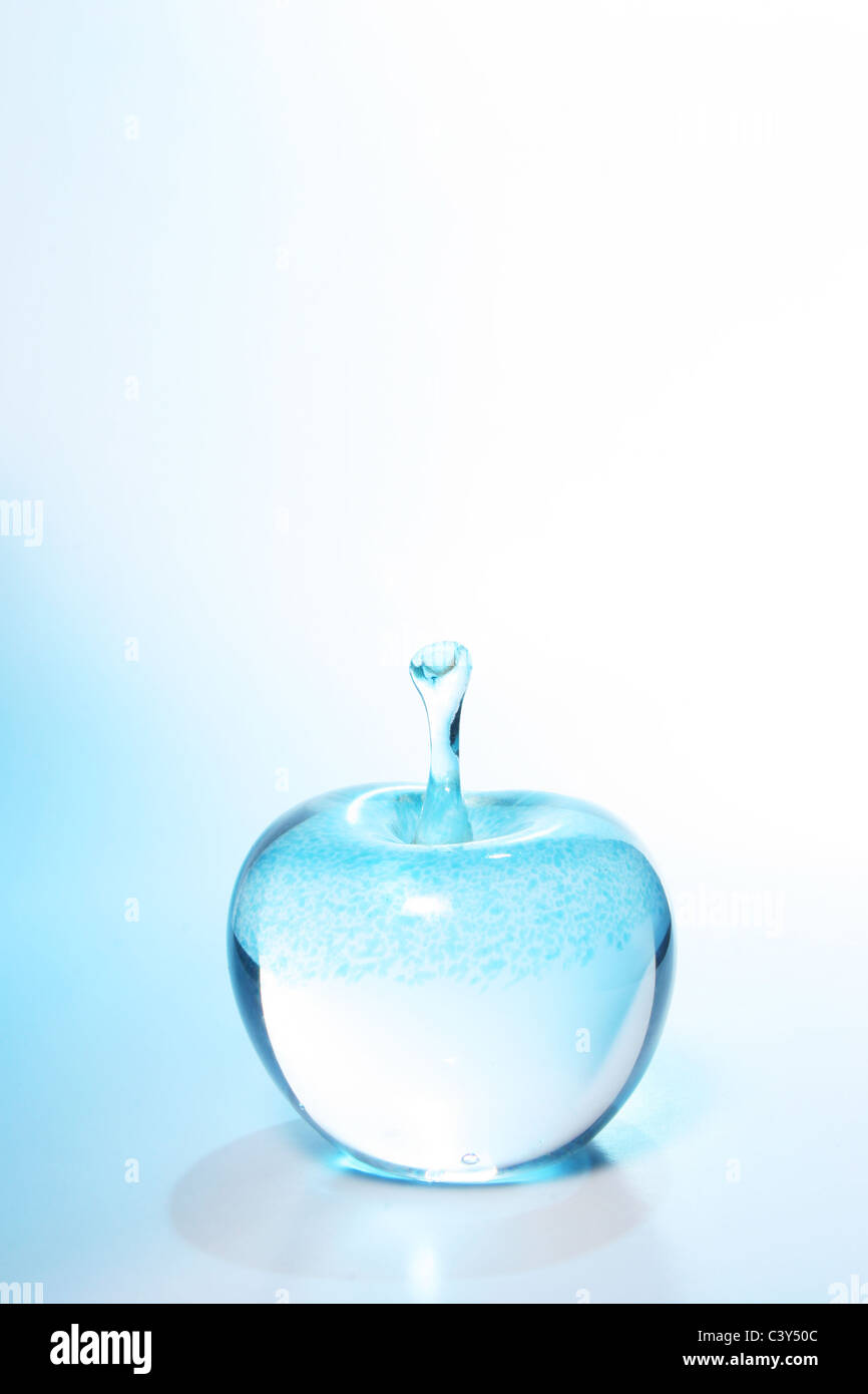 Translucent blue glass hi-res stock photography and images - Alamy