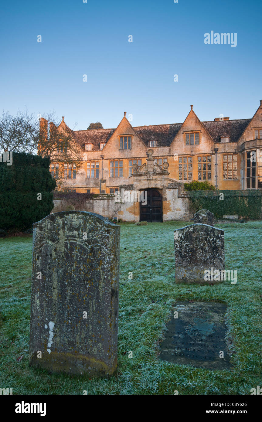 Stanway Manor House and St Peters churchyard, Stanway, Gloucestershire ...