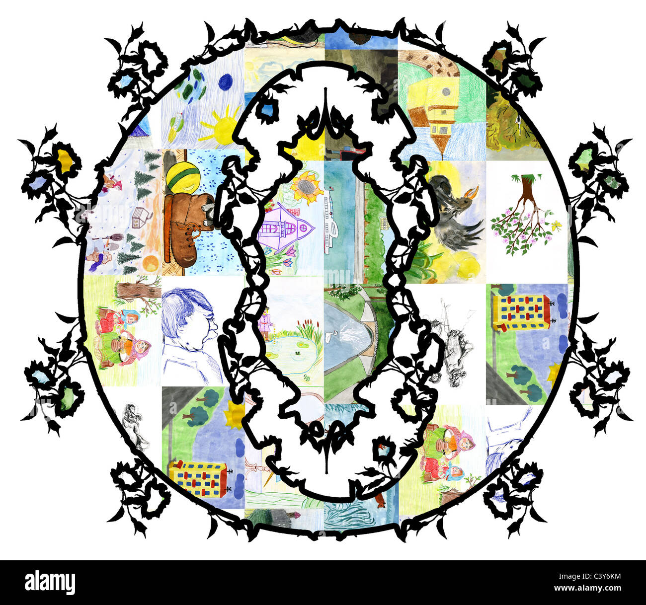 Tracing letter o hi-res stock photography and images - Alamy