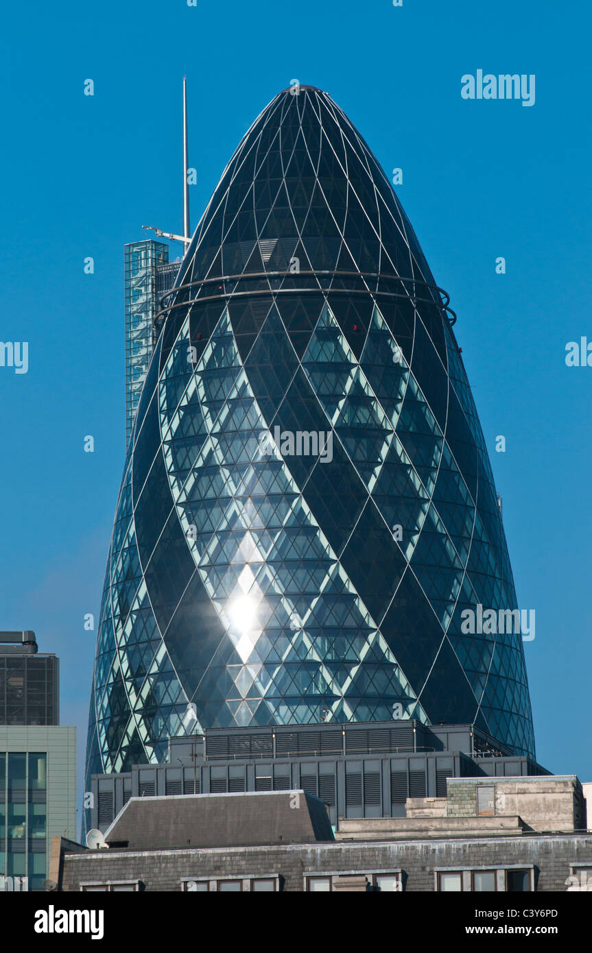 Gherkin Building, London, UK Stock Photo - Alamy