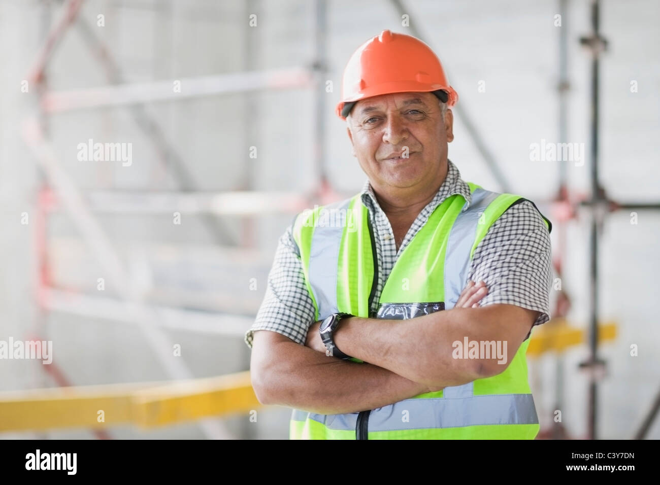 Portrait of an architect Stock Photo - Alamy