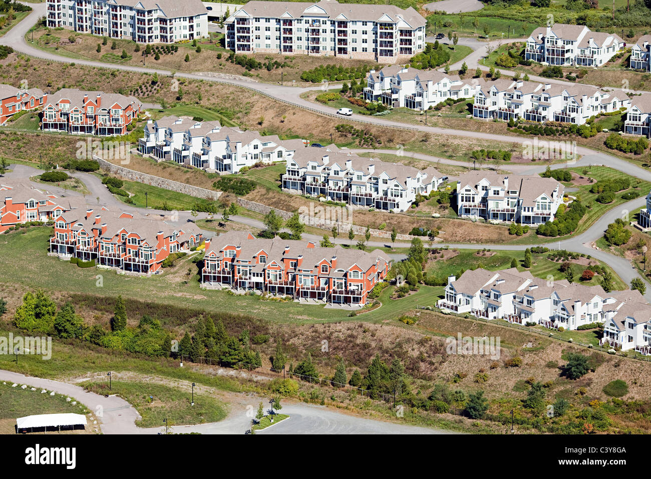 Housing development, Newport County, Rhode Island, USA Stock Photo - Alamy