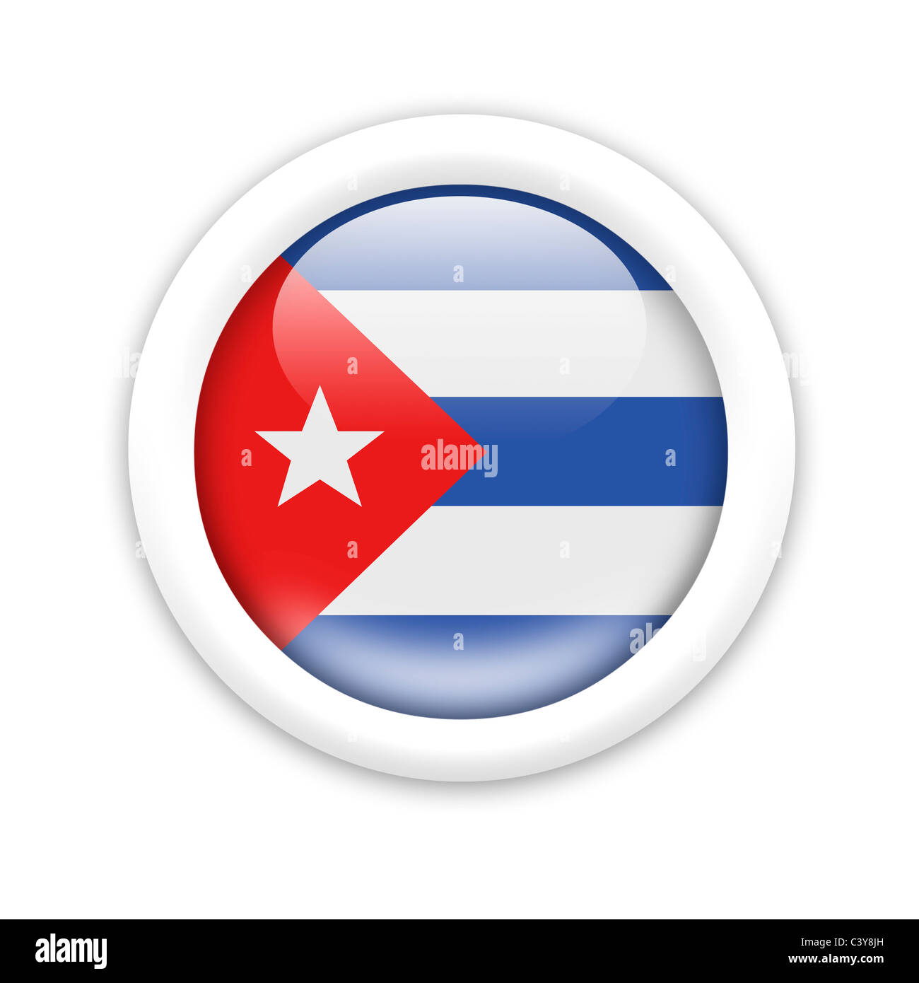 Flag of Cuba Stock Photo - Alamy