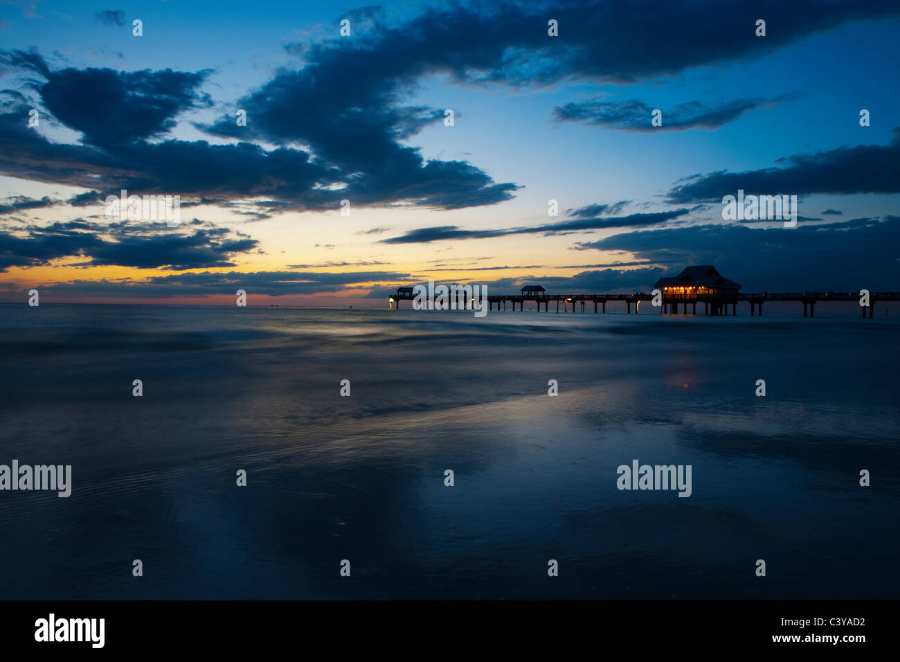 Clearwater beach florida sunrise hi-res stock photography and images ...