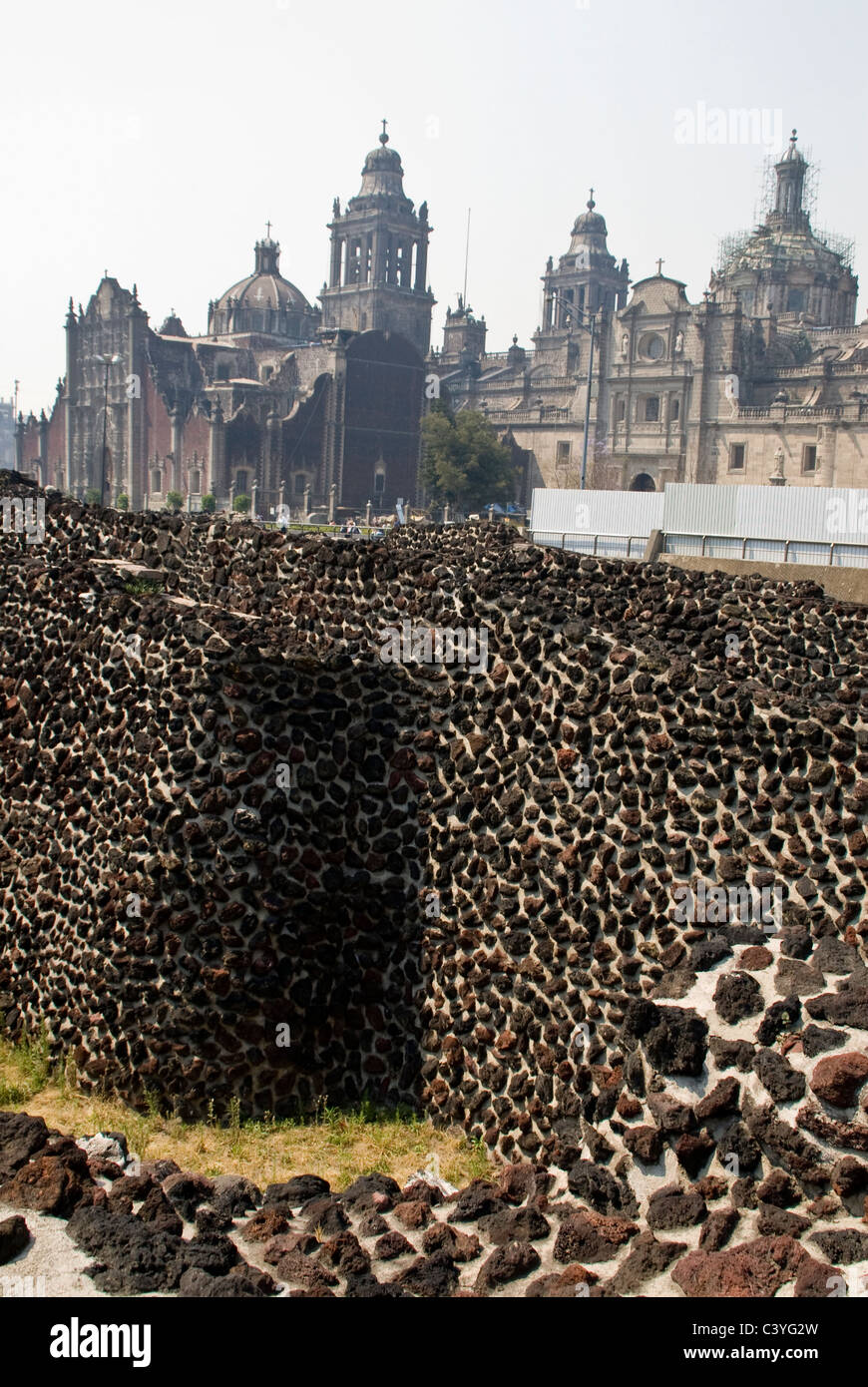 Templo mayor mexico city cathedral hi-res stock photography and images ...