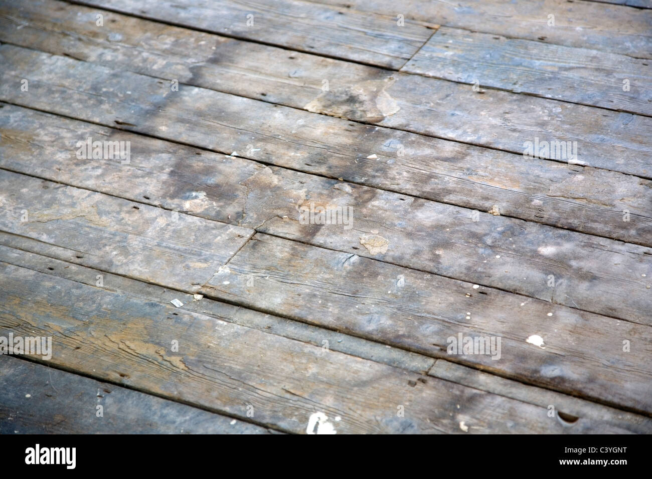 Old Wooden Victorian Floorboards Stock Photo - Alamy