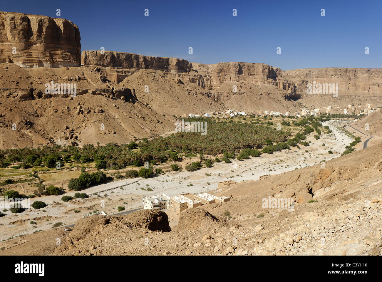 Ort Khaylla, Khaylah, Wadi Doan, Wadi Hadhramaut, Yemen, Arabia, Middle ...