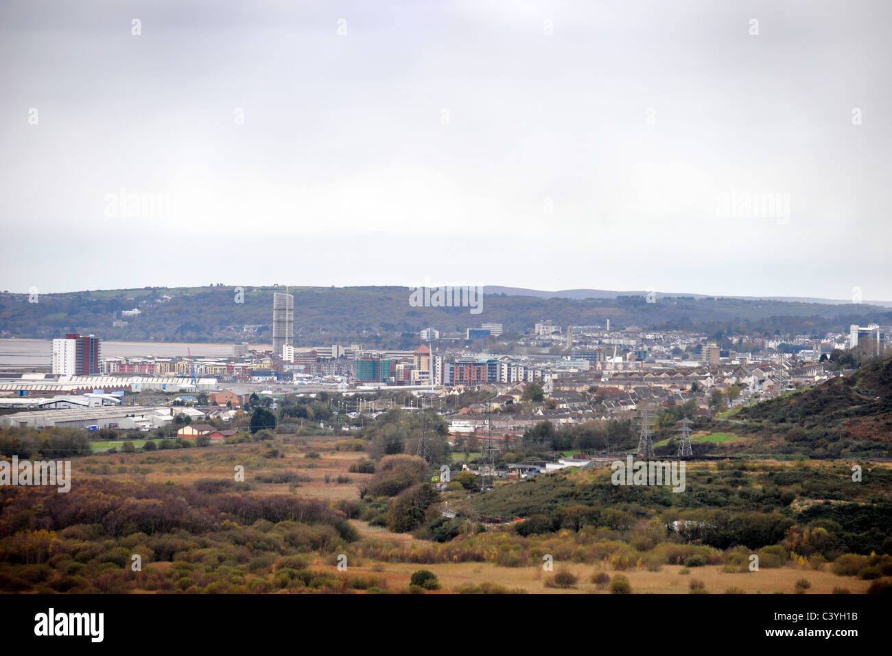 Swansea view hi-res stock photography and images - Alamy