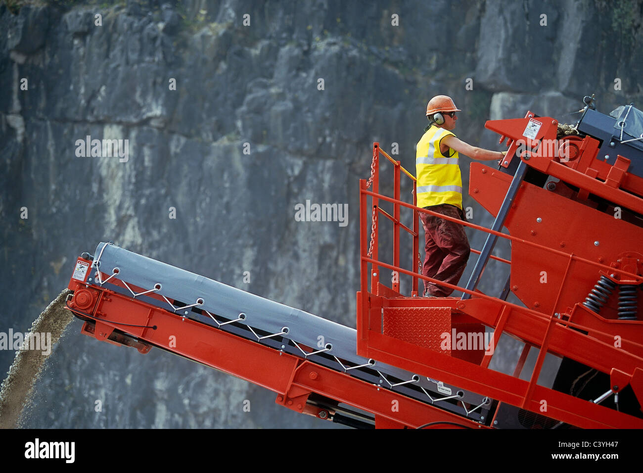Quarry The Pennines England Stock Photo - Alamy