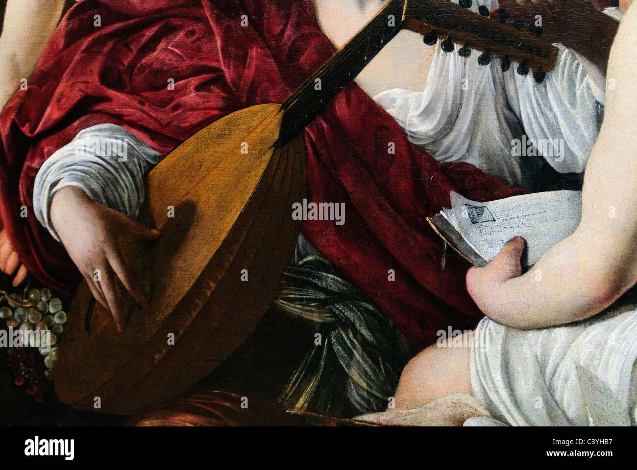 The musicians (1595) by caravaggio hi-res stock photography and images ...