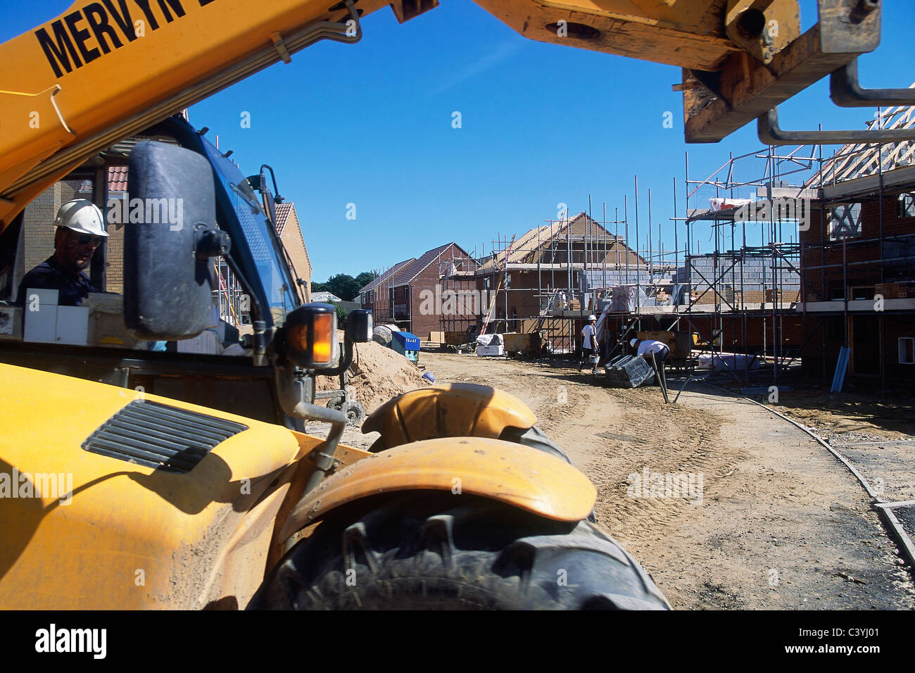 New residential development in Essex Thames Gateway regeneration area ...