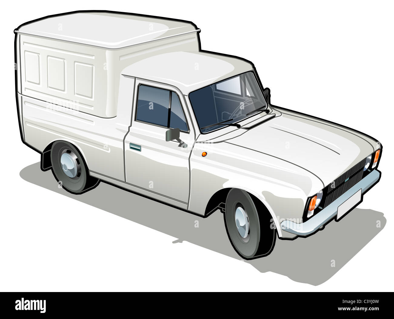 Delivery / cargo van Stock Photo - Alamy