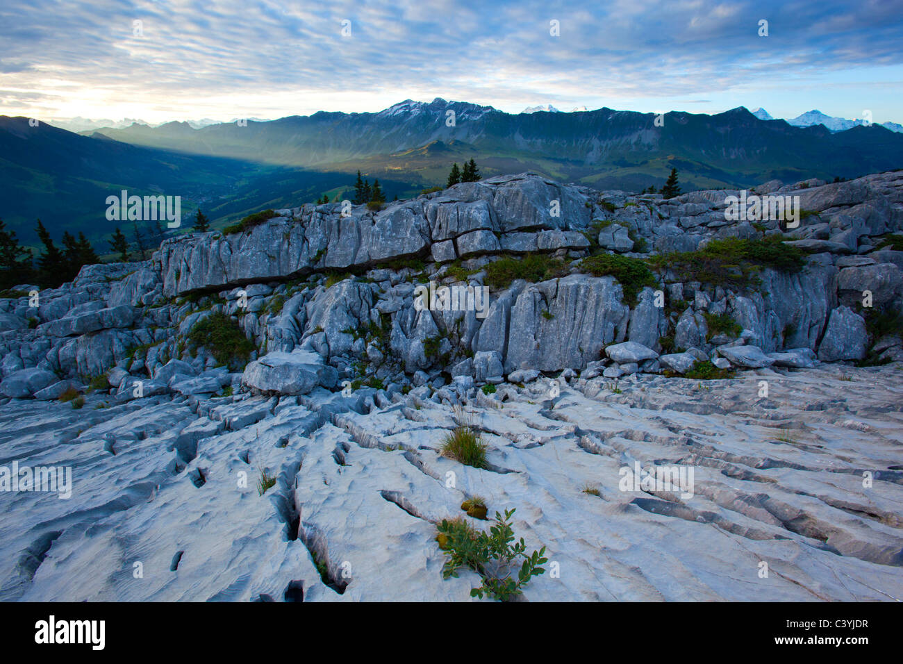 Schrattenfluh, Switzerland, canton Lucerne, biosphere reserve Entlebuch ...