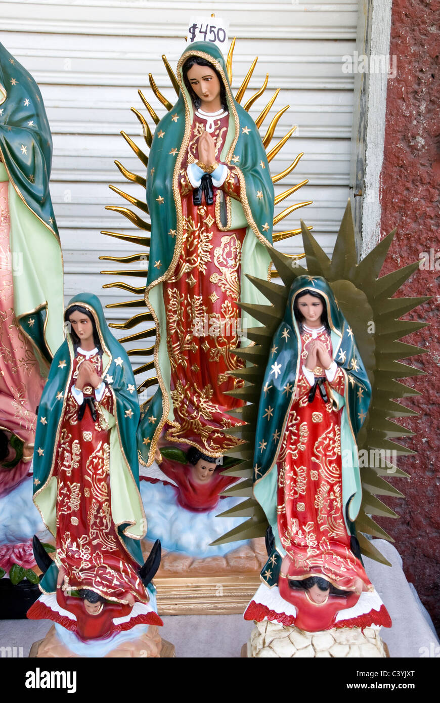 Sonora market, sales of religious images. Mexico City Stock Photo - Alamy