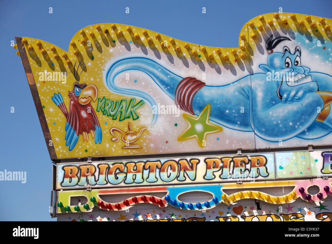 Brighton pier genie hi-res stock photography and images - Alamy