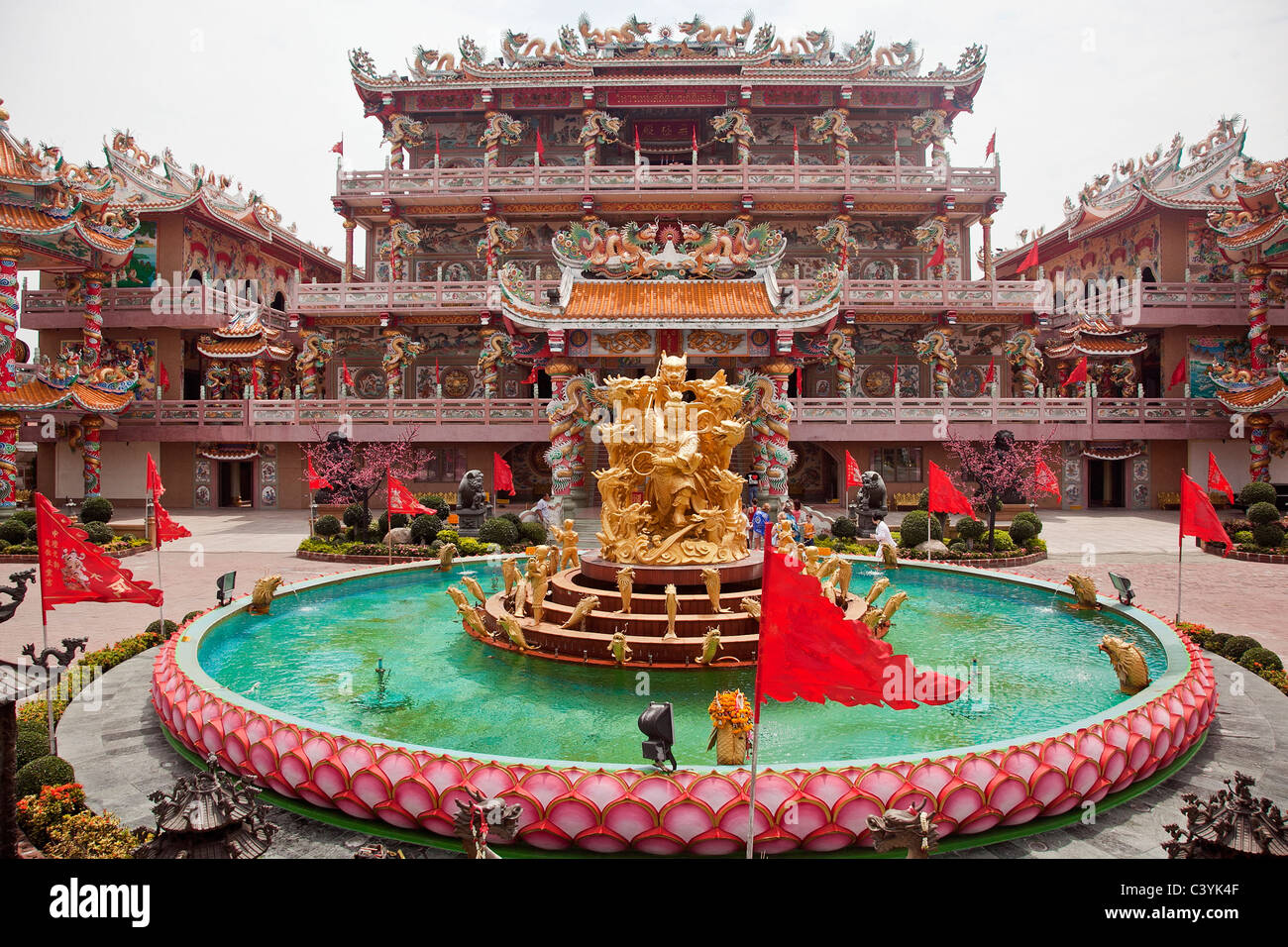 Chinese "Naja" Shrine in Angsila, Chonburi,Thailand,Asia Stock Photo ...