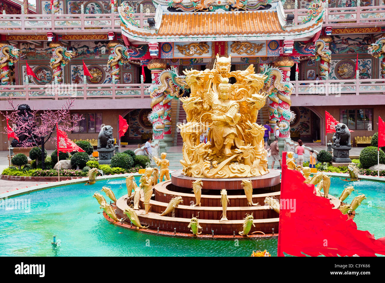 Chinese "Naja" Shrine in Angsila, Chonburi,Thailand,Asia Stock Photo ...