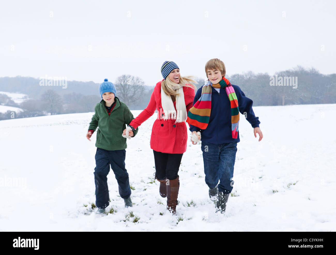 Child running away from parent hi-res stock photography and images - Alamy