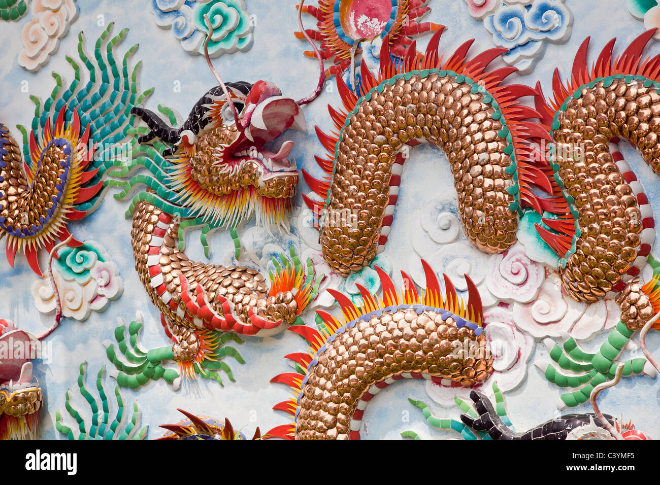 Chinese "Naja" Shrine in Angsila, Chonburi,Thailand,Asia Stock Photo ...