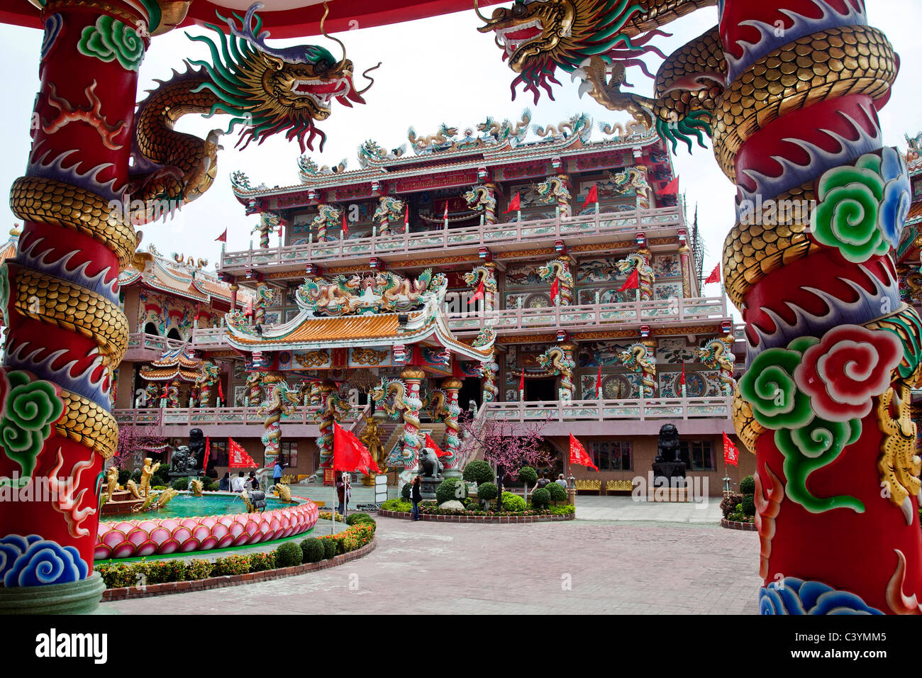 Chinese "Naja" Shrine in Angsila, Chonburi,Thailand,Asia Stock Photo ...